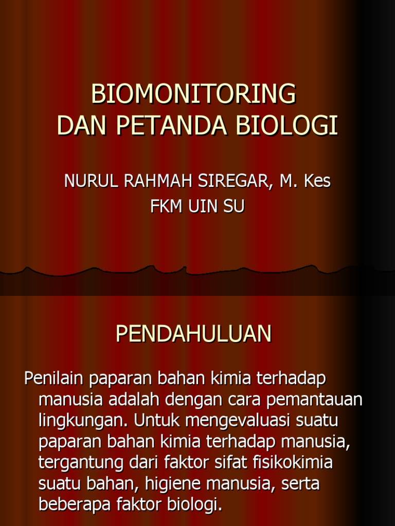 Biomonitoring 2 | PDF