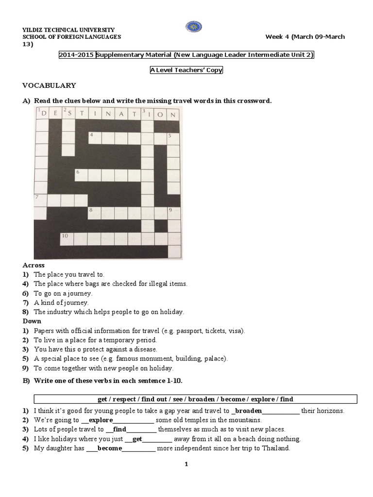 New Language Leader Intermediate Unit 2 - AnswerKey | PDF | Greenhouse ...