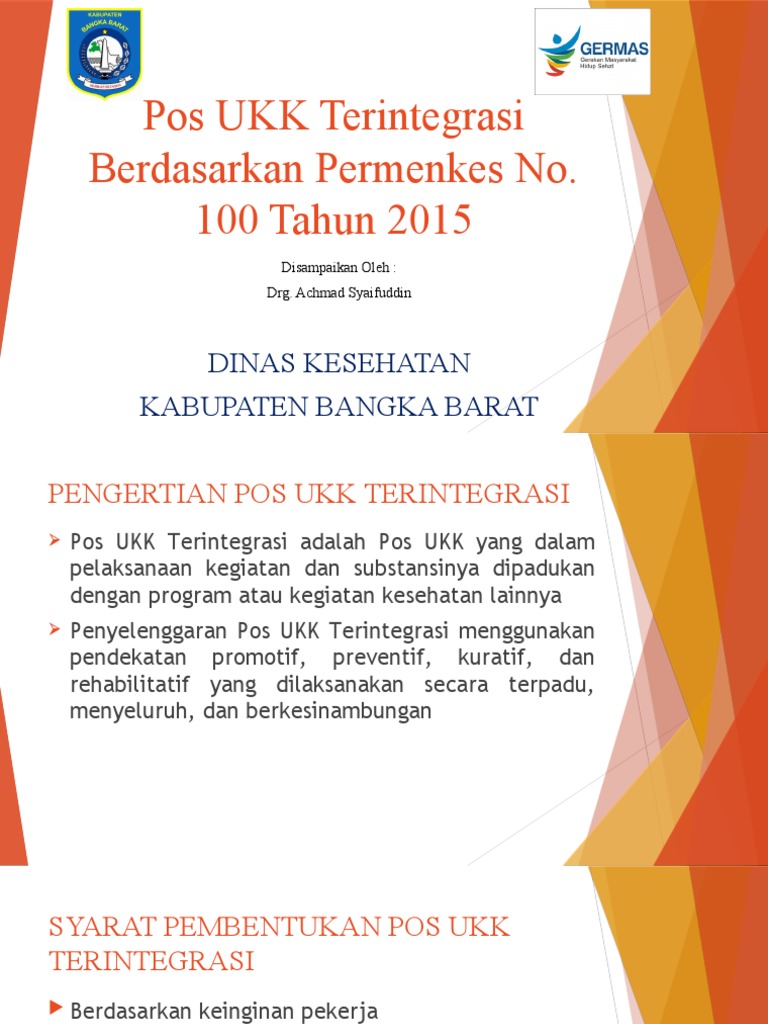 Panduan Pos UKK Terintegrasi 2015 | PDF | Pengembangan Diri | Kesehatan ...