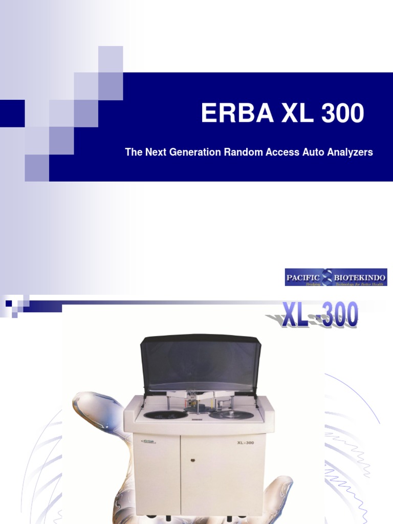ERBA XL-300 Presentation | PDF