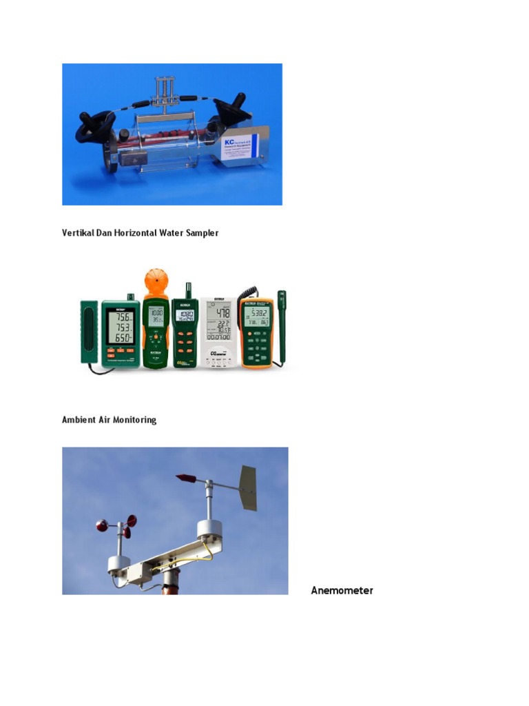 Vertikal Dan Horizontal Water Sampler | PDF | Science & Mathematics