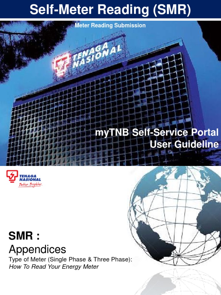 TNB - SSP - UM - Self-Meter Reading (SMR) - How To Read Energy Meters ...