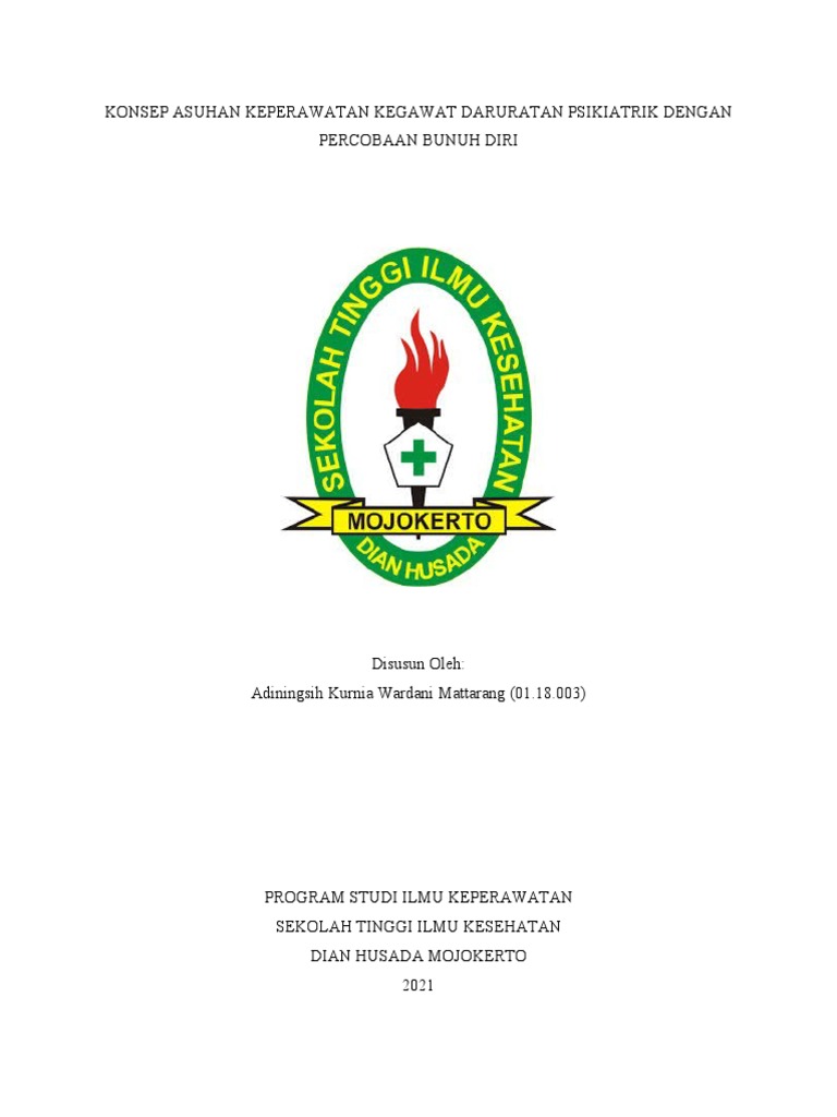 SGD 3 Gadar Percobaan Bunuh Diri | PDF