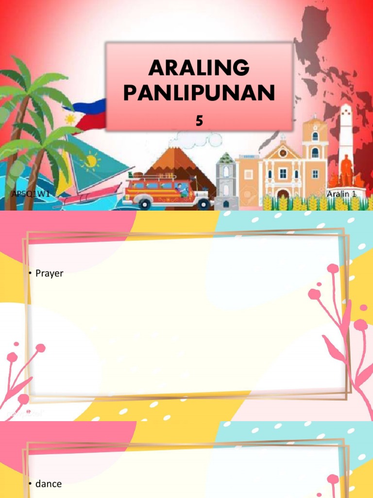 Araling Panlipunan Background Header Template Examples Set 2018 01