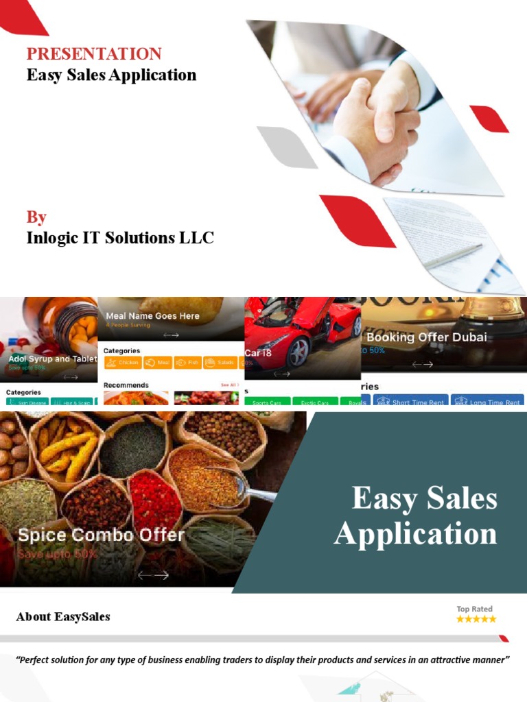 Presentation: Easy Sales Application | Download Free PDF | Cloud ...