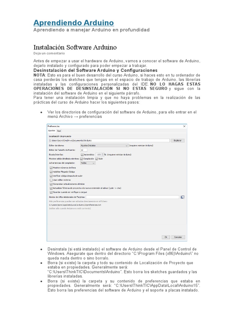 2-ARDUINO Aprendiendo Arduino | PDF | Microcontrolador | Microprocesador 2-ARDUINO Aprendiendo Arduino | PDF | Microcontrolador | Microprocesador