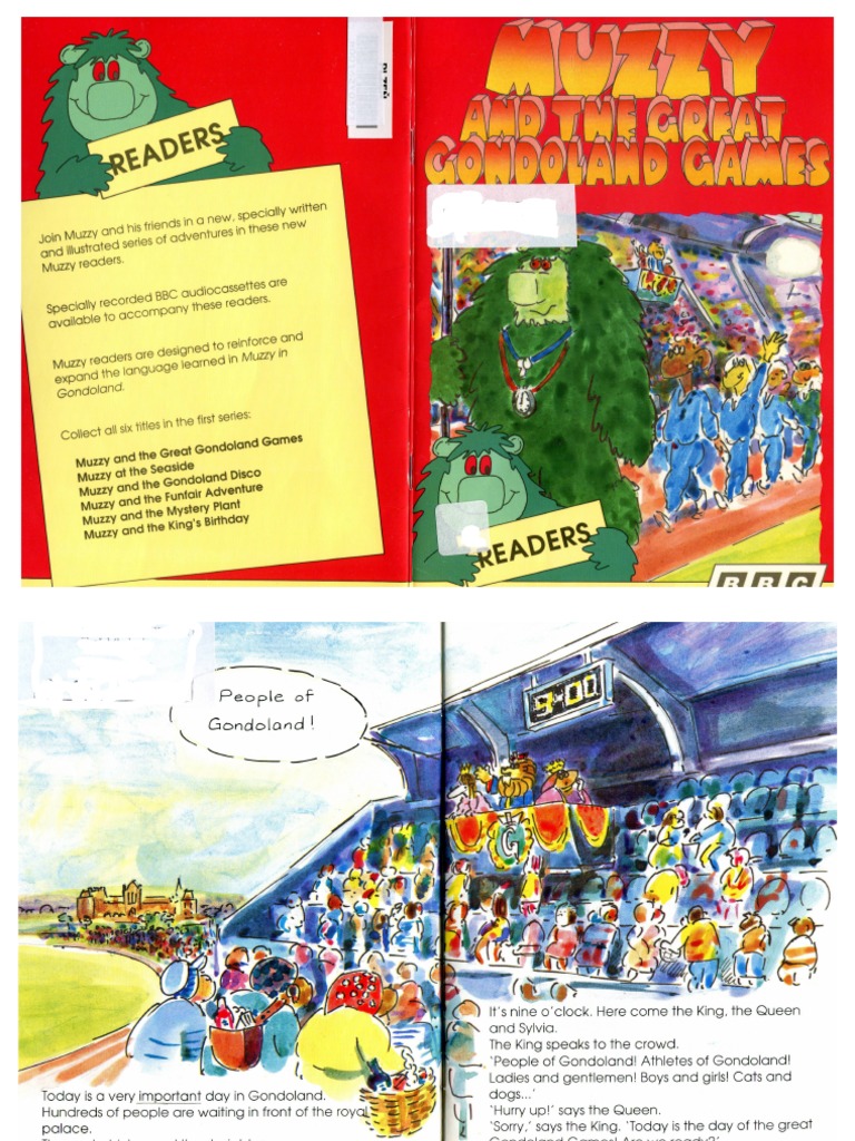 Muzzy and The Great Gondoland Games | PDF