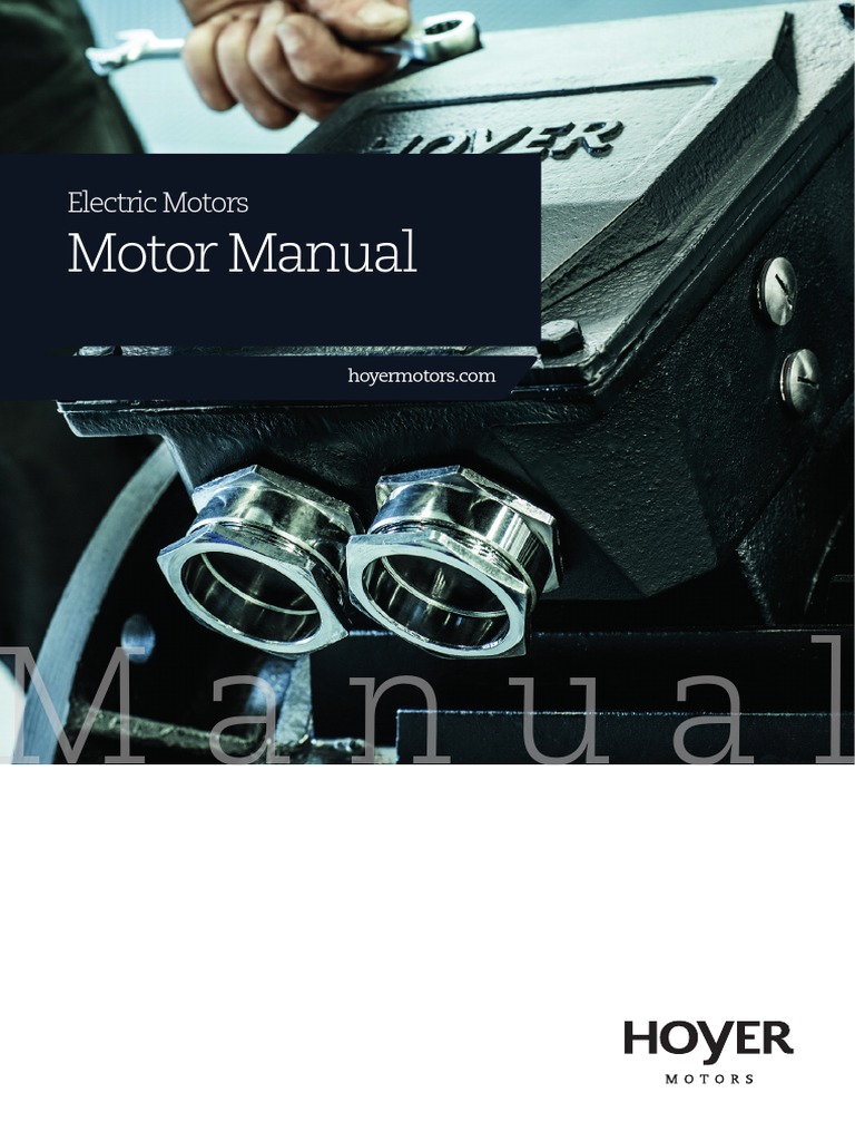 Motor Manual | PDF | Electric Motor | Bearing (Mechanical)