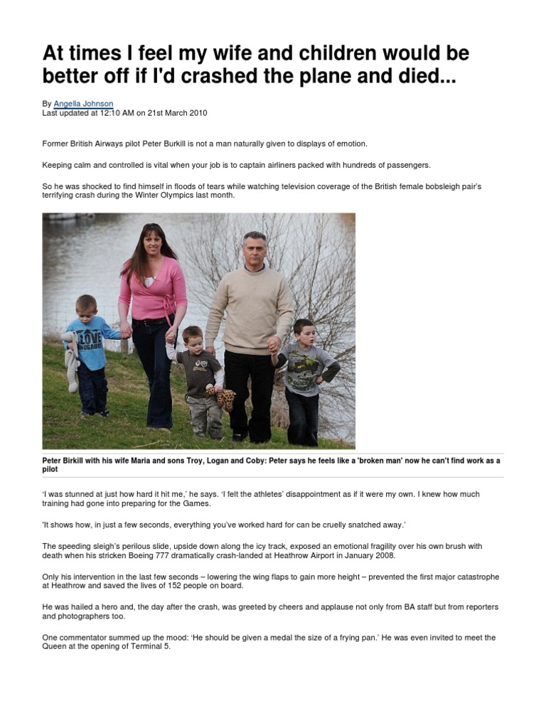 BA38 Crash | PDF | Aviation Accidents And Incidents | Aviation