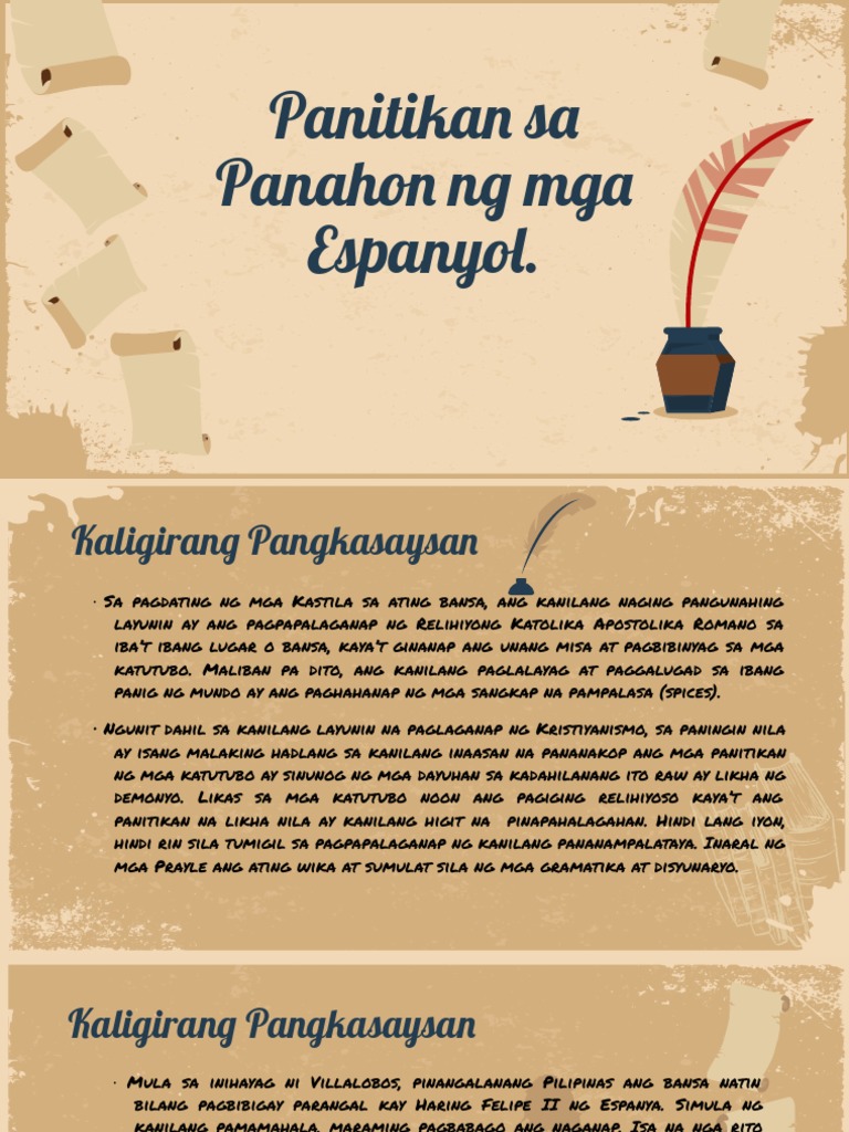 Panitikan Sa Panahon NG Espanyol | PDF