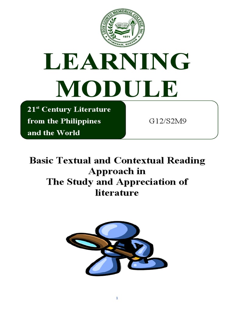 Learning: Basic Textual and Contextual Reading Approach in The Study ...
