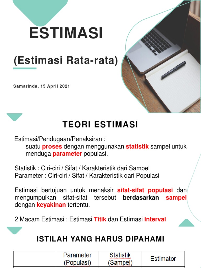 Estimasi Parameter | PDF