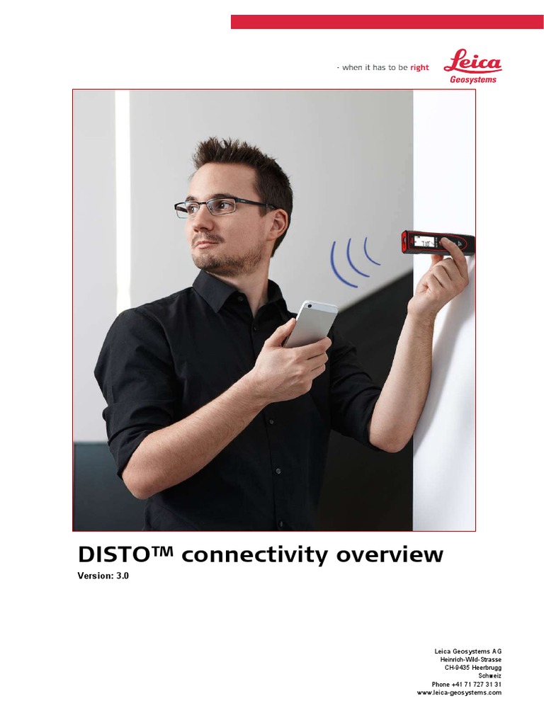 DISTO Connectivity Overview - en | PDF | Bluetooth | Computer Network