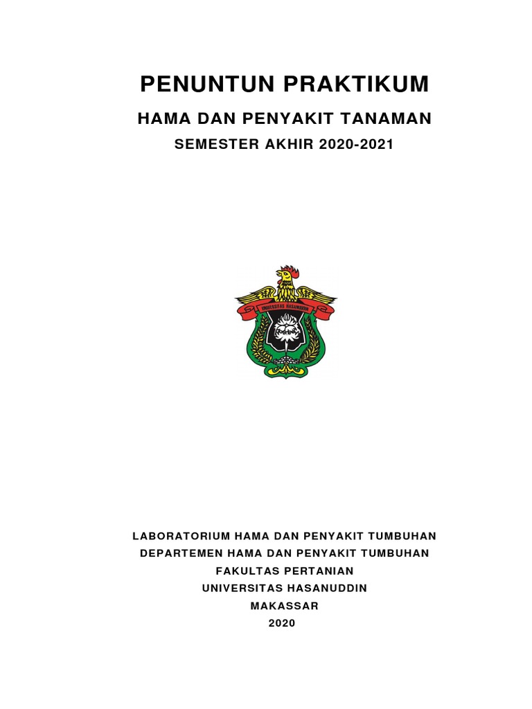 Panduan Praktikum 1 HPT | PDF | Sains & Matematika