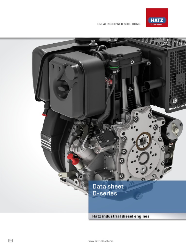 Hatz Diesel D Series Brochure | PDF | Engines | Vehicles