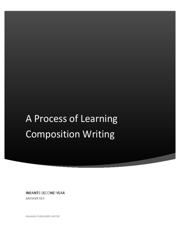 Infants Composition Writing Guide | PDF | Goldilocks And The Three ...