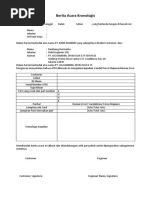 Contoh BAST (Berita Acara Serah Terima) English-Indonesian | PDF