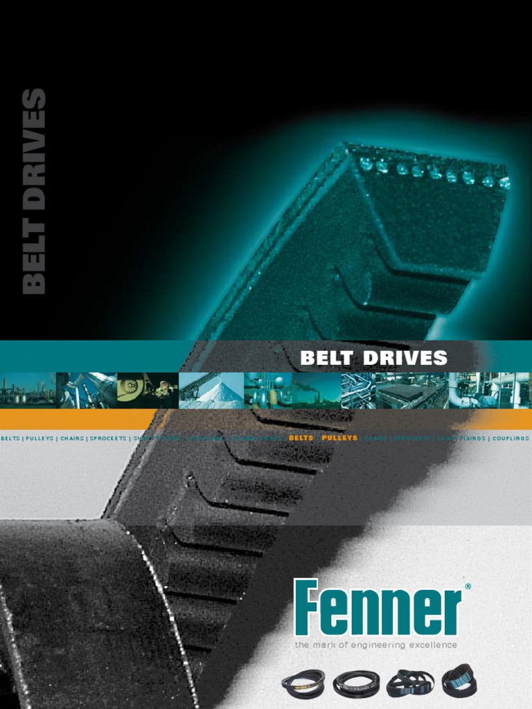 Fenner Belt Brochure | PDF | Belt (Mechanical) | Manufactured Goods