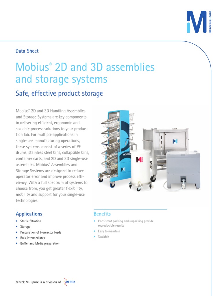 Mobius 2D and 3D Assemblies and Storage Systems: Safe, Effective ...