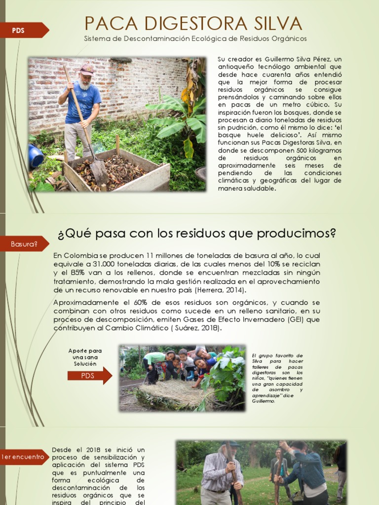 Presentación Paca Digestora Silva | PDF | Vertedero | Residuos