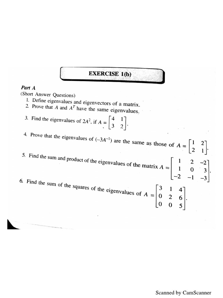 DIAGONALISATION | PDF