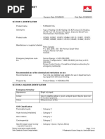 UN3363 Safety Data Sheet Summary | PDF | Dangerous Goods | Toxicity