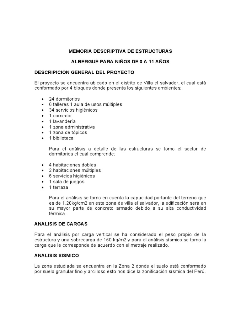 MD Estructuras | PDF | Fundación (Ingeniería) | Diseño arquitectonico