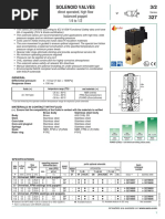 ASCO 307 Series Solenoid Valve Guide | PDF | Valve | Mains Electricity