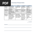 Interactive Student Notebook Grading Rubric | PDF | Business