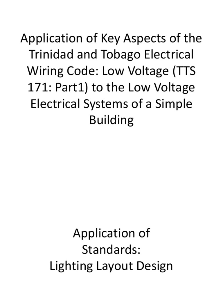 Applying Electrical Standards for Lighting and Receptacle Layout | PDF ...