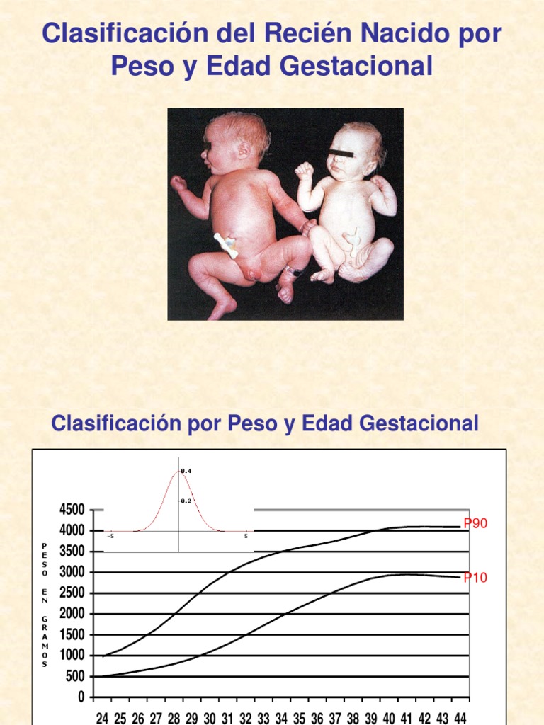 Clasificación Por Peso y Edad Gestacional | PDF | Familia | Partería