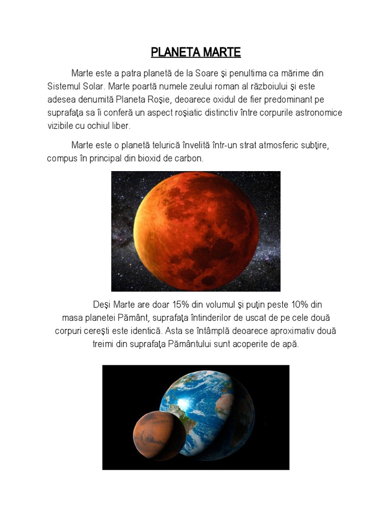 Planeta Marte | PDF