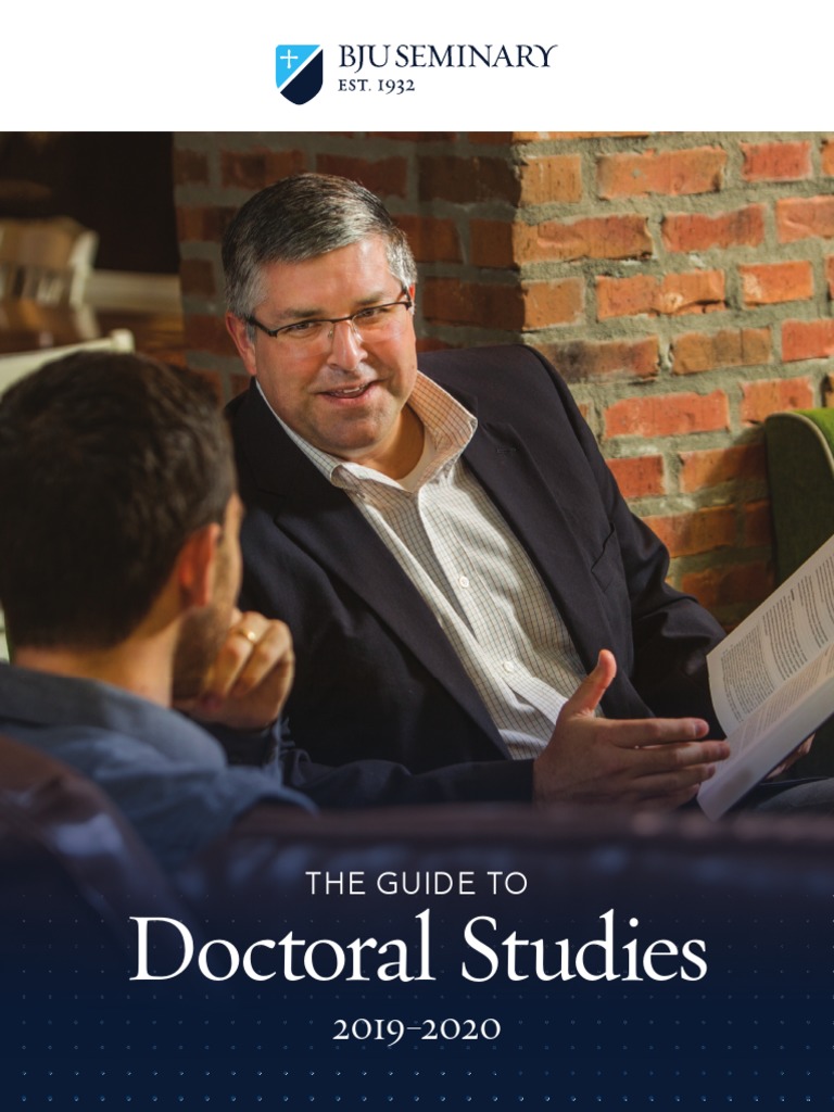 Doctoral Studies: The Guide To | PDF | Thesis | Doctor Of Philosophy