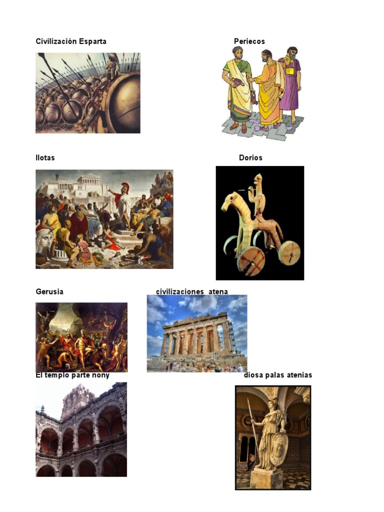 Civilización Esparta Periecos | PDF