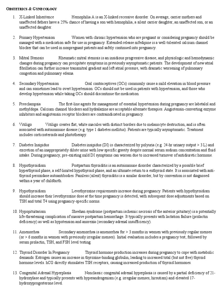 Uworld - Obstetrics | PDF | Ovarian Cancer | Cervical Cancer