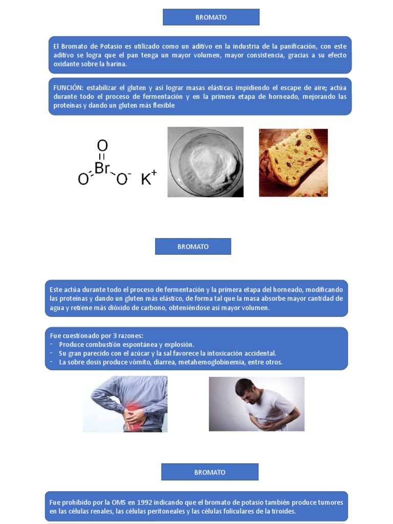 Riesgos del Bromato de Potasio | PDF