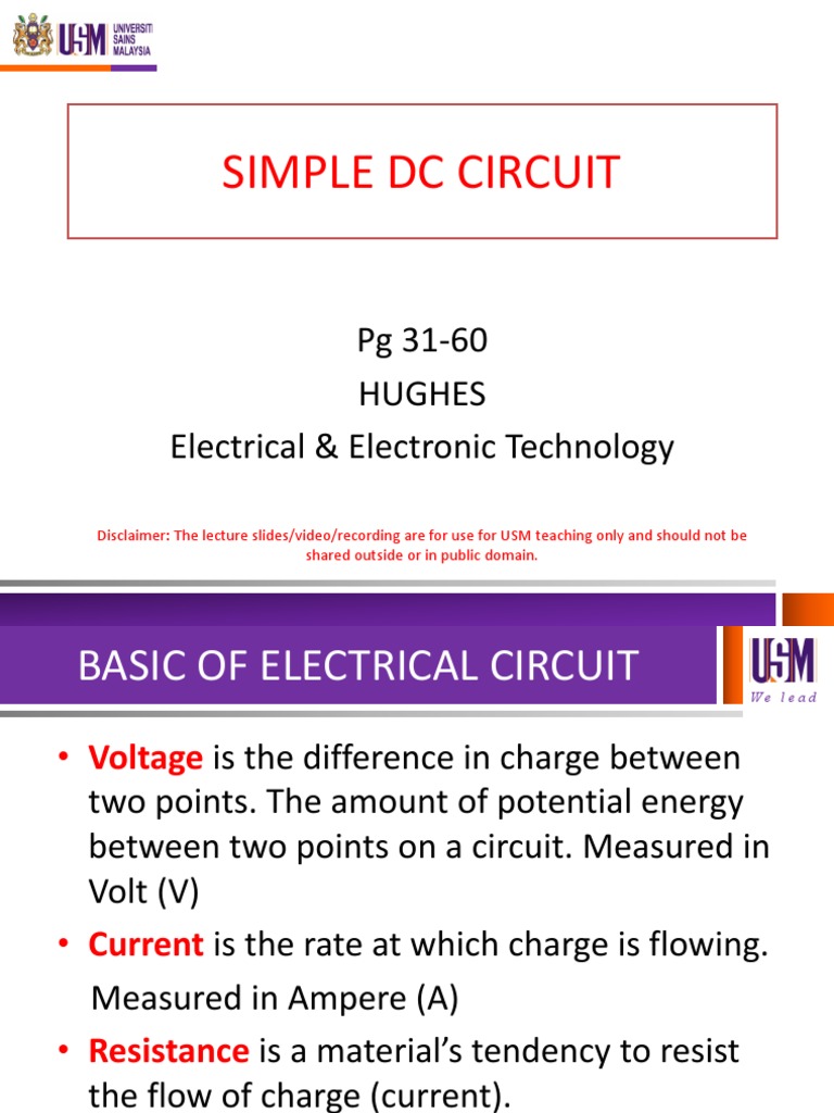 2 Simple DC CCT | PDF | Electrical Network | Series And Parallel Circuits