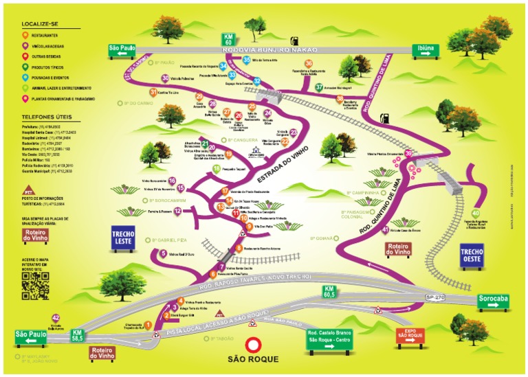 Mapa Sao Roque | PDF