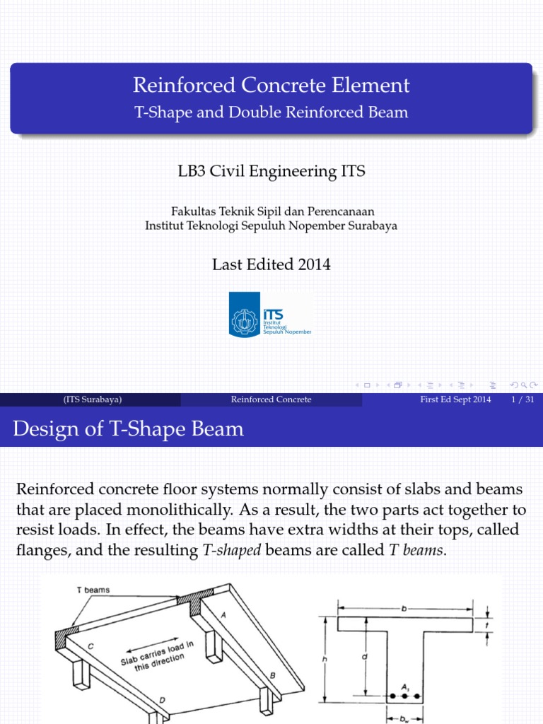5 - RCE-design-of-Tbeam-and-double-reinforced | PDF | Beam (Structure) | Architectural Elements