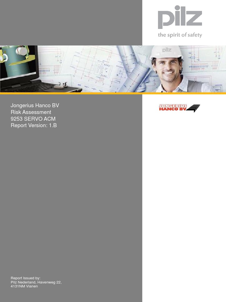 Jongerius Hanco BV Risk Assessment 9253 Servo Acm Report Version: 1.B ...