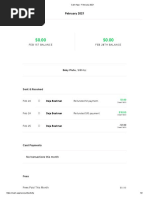 Cash App - Statement 2020 | PDF | Cash | Deposit Account