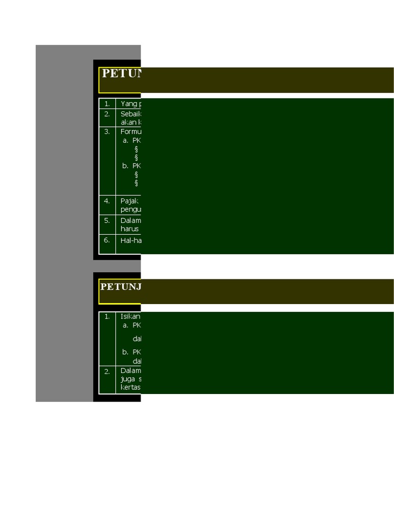 Formulir SPT PPN 1111DM | PDF