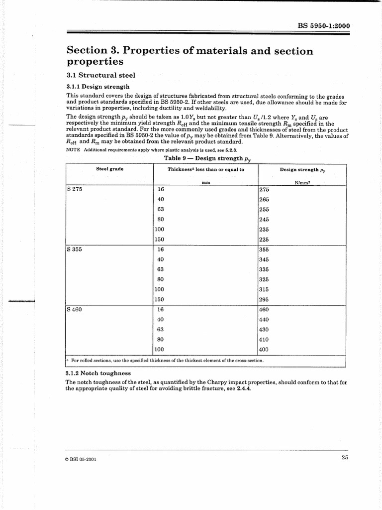 BS 5950-1-2000 Structural Use of Steelwork - Part33 | PDF