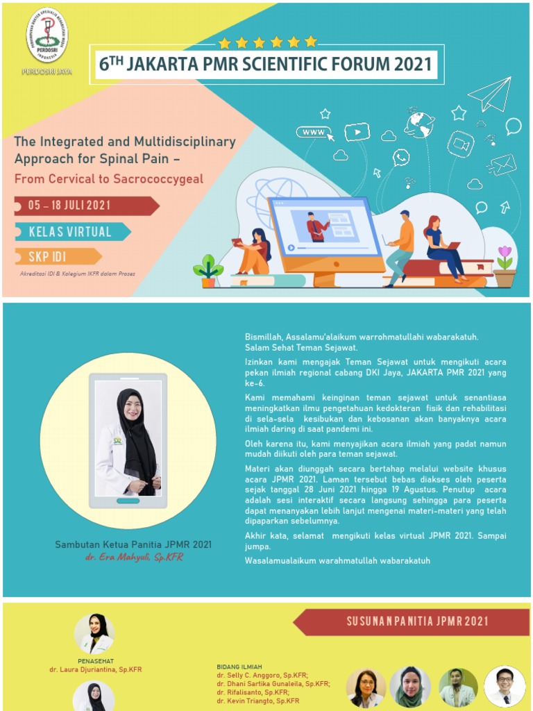 Kelas Virtual JPMR 2021: Pendekatan Multidisipliner Nyeri Tulang ...