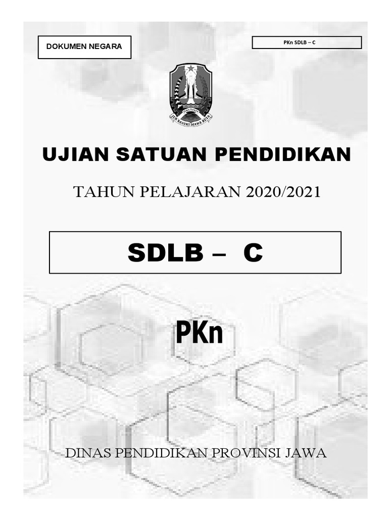 Naskah Soal PKN C | PDF