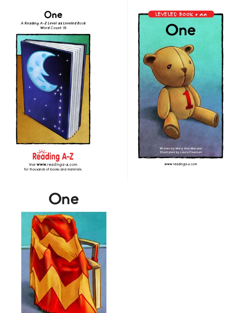 A Reading A-Z Level Aa Leveled Book Word Count: 16 | PDF