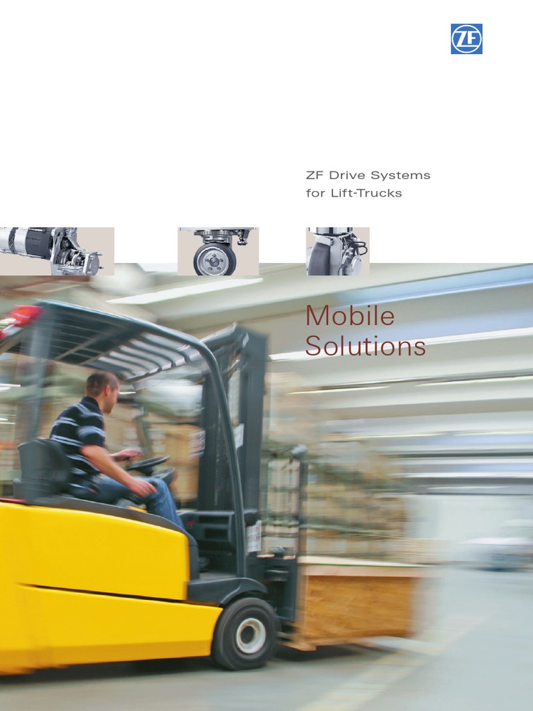 ZF Drive Systems For Lift-Trucks. Mobile Solutions | PDF | Gear ...