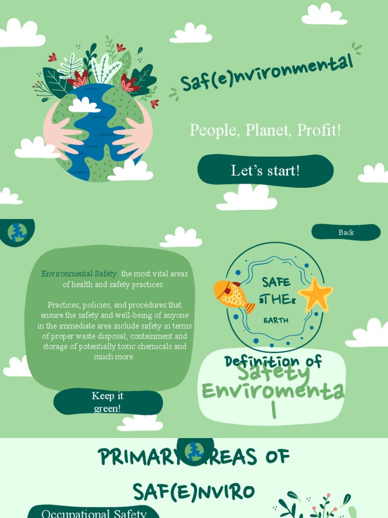 Safety Environment Presentation | PDF