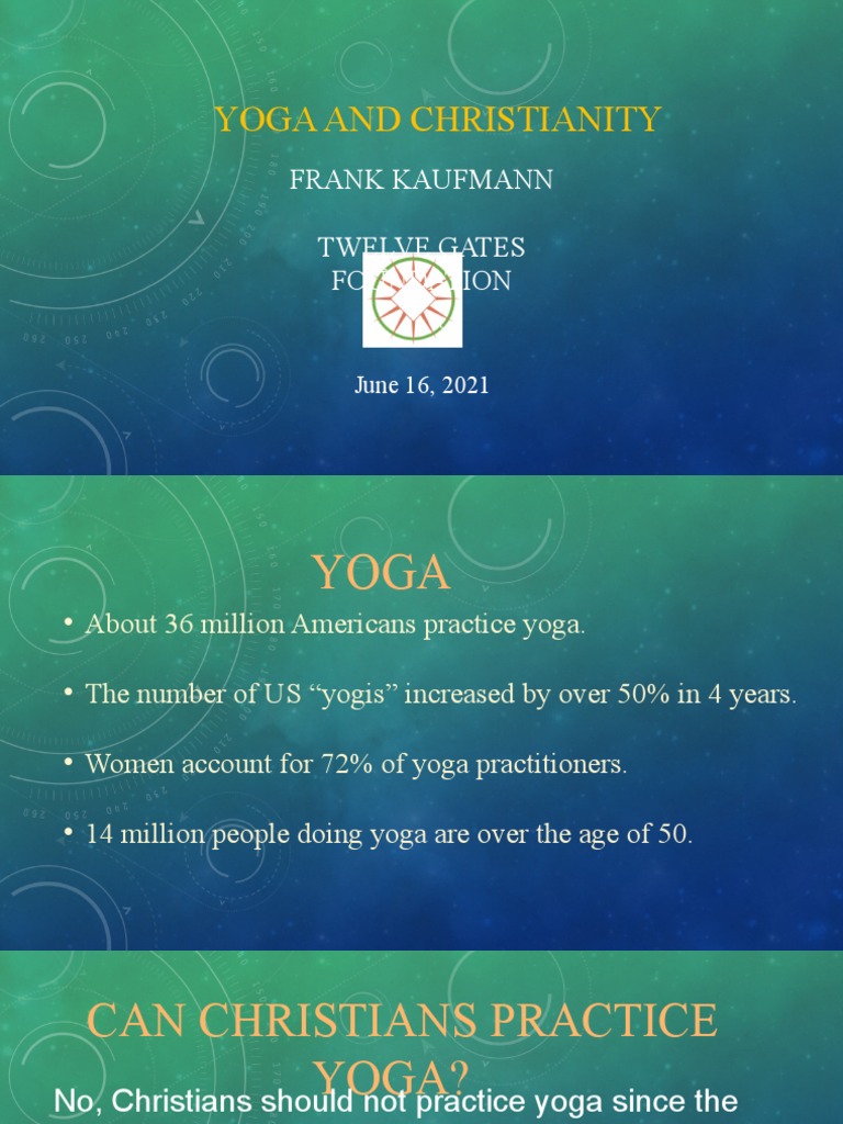 Yoga and Christianity | PDF