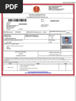 SSC Admit Card | PDF | Identity Document | Government And Personhood